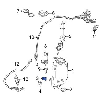 Mercedes GLE Class Rocker Panel Hardware | Clips, Brackets — CARiD.com