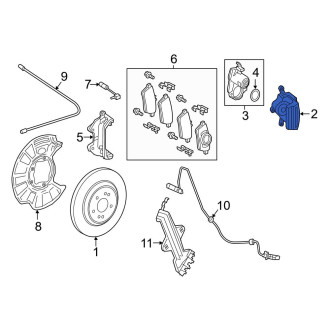 Mercedes SL Class OEM Brake Parts | Pads, Bleeders, Rotors — CARiD.com