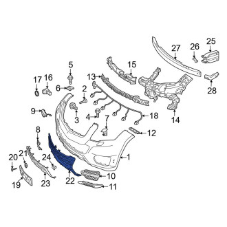 Mercedes-Benz OE™ Replacement Grilles - CARiD.com