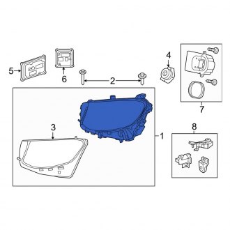 Mercedes GLC Class OEM Headlights | Factory Headlights - CARiD.com