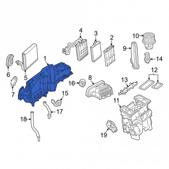Mercedes G Class HVAC Heater Cores | Seals, Clamps, Boxes — CARiD.com