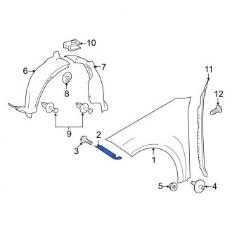 Mercedes GLK Class OEM Doors & Parts | Shells, Panels, Armrests — CARiD.com
