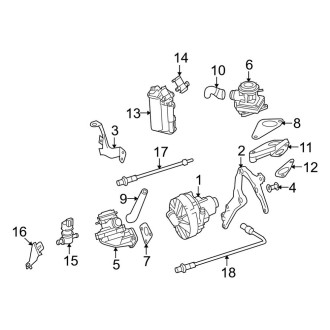 2011 Mercedes GLK Class OEM Emission Control Parts | CARiD