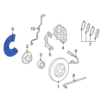 Mercedes OEM Brake Parts | Pads, Bleeders, Rotors, Lines — CARiD.com