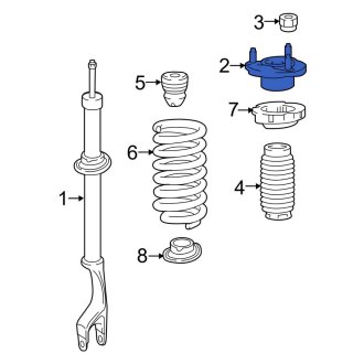 Mercedes GLB Class OEM Suspension Parts | Shocks, Struts — CARiD.com
