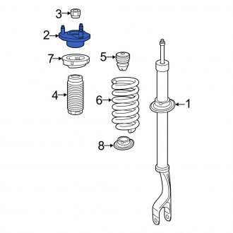 Mercedes GLB Class OEM Suspension Parts | Shocks, Struts — CARiD.com