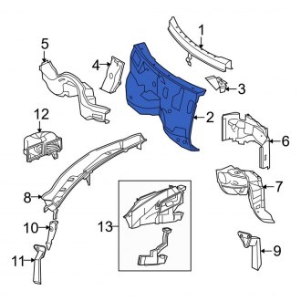 Mercedes Automotive Replacement Firewalls | Panels, Fillers — CARiD.com