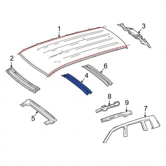 Mercedes GLC Class Roof Panels — CARiD.com