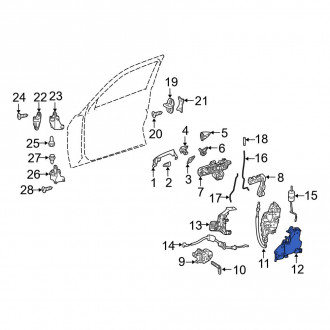 Mercedes GLK Class OEM Doors & Parts | Shells, Panels, Armrests — CARiD.com