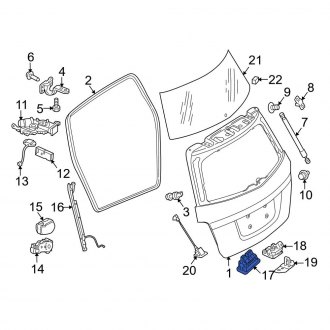 Mercedes GLE Class Replacement Trunks & Tailgates - CARiD.com