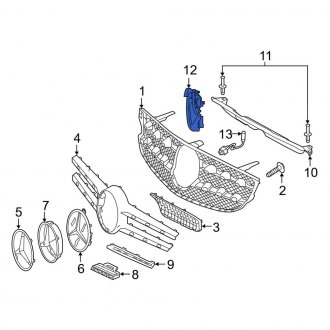 Mercedes GLC Class OEM Bumpers | Genuine Front & Rear Bumpers — CARiD.com
