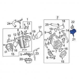 Mercedes GLC Class Replacement Turbochargers & Components — CARiD.com