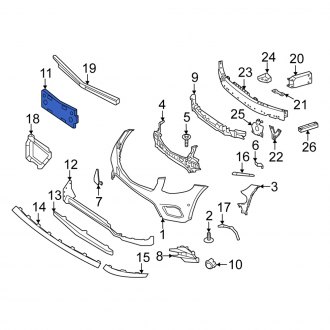 Mercedes GLC Class Trunk & Tailgate Hardware — CARID.com
