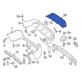 Mercedes GLC Class Underbody Covers | Splash Shields — CARiD.com