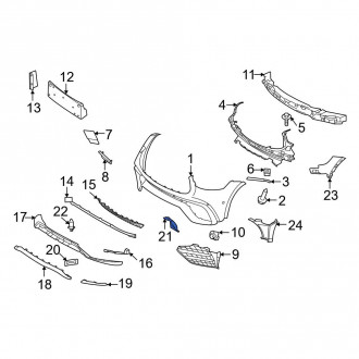 Mercedes GLC Class OEM Header Panels & Parts — CARiD.com