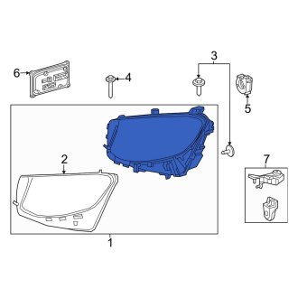 Mercedes GLC Class OEM Headlights | Factory Headlights - CARiD.com