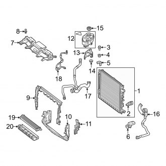 OEM Engine Cooling Parts | Radiators, Fans, Pumps, Hoses — CARiD.com