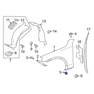 Mercedes EQS OEM Fenders | Factory Front & Rear Fenders — CARiD.com