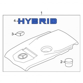 Mercedes-Benz OE™ Emblems & Logos - CARiD.com