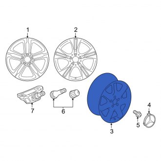 Mercedes GLC Class OEM Wheels | Original Steel & Alloy Wheels — CARiD.com