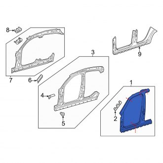 Mercedes Body Tubs | Replacement Tubs & Body Side Panels — CARiD.com