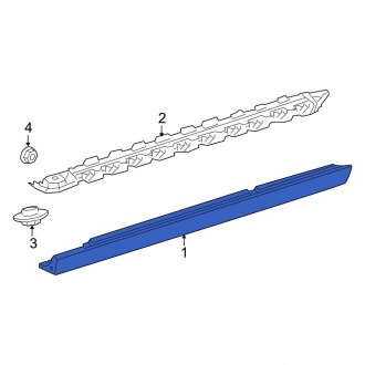 Mercedes GLC Class Replacement Rocker Panels – CARiD.com