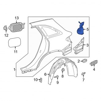 Mercedes GLC Class OEM Tail Lights | LED, Fiber Optic — CARiD.com