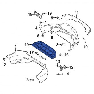Mercedes GLC Class Underbody Covers | Splash Shields — CARiD.com