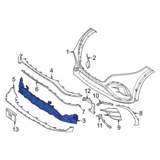 Mercedes EQS Replacement Grille Assemblies — CARiD.com