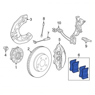 Mercedes EQS OEM Brake Parts | Pads, Bleeders, Rotors — CARiD.com