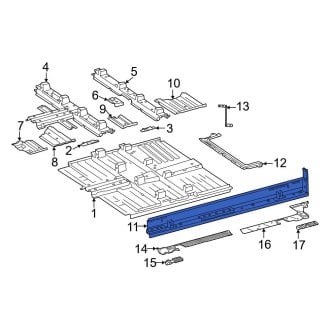 Mercedes EQS Rocker Panels, Floor Pans, Moldings — CARiD.com