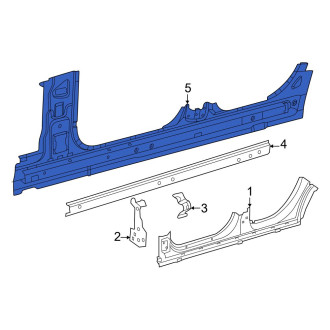 Mercedes GLC Class Replacement Rocker Panels – CARiD.com