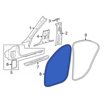 Mercedes GLC Class Door Seals & Weatherstripping – CARiD.com