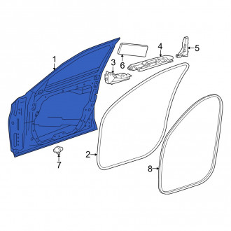 Mercedes GLC Class Replacement Door Shells & Skins — CARiD.com