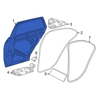 Mercedes GLC Class Replacement Door Shells & Skins — CARiD.com