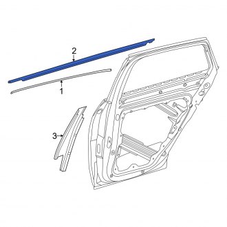 Mercedes GLC Class Door Moldings | Side, Edge, Belt – CARiD.com