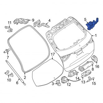 Mercedes GLC Class Trunk & Tailgate Hardware — CARID.com