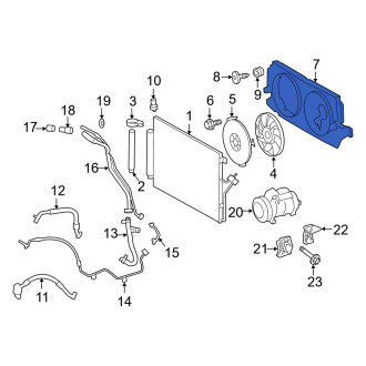 Mercedes Sprinter A/C Condenser Fan Assemblies & Parts — CARiD.com