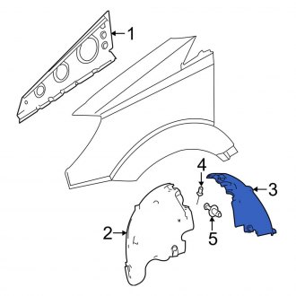 Mercedes Sprinter Inner Fenders | Wells, Liners, Shields — CARiD.com