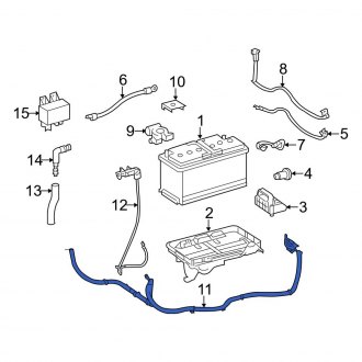 Mercedes Sprinter Battery Cables, Terminals, Lugs — CARiD.com