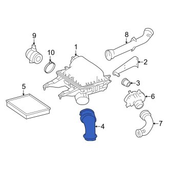 Mercedes Sprinter OEM Engine & Components | Air Intake Parts — CARiD.com