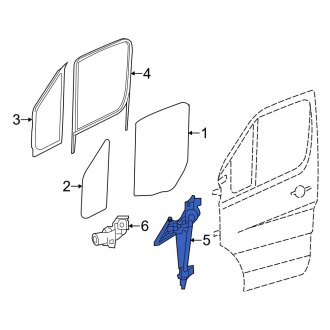 Mercedes Sprinter OEM Window Parts - Visors, Regulators | CARiD
