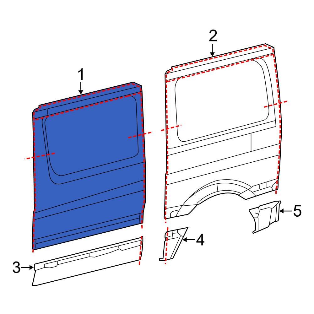 Sprinter Van Body Parts