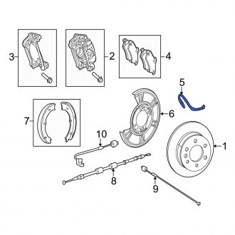 Mercedes OEM Brake Parts | Pads, Bleeders, Rotors, Lines — CARiD.com