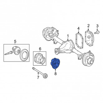 Mercedes Driveshaft Yokes | Slip, Flange, Pinion Yokes — CARiD.com