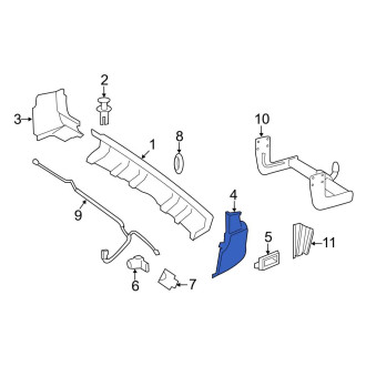 Mercedes Sprinter Replacement Bumper Spoilers & Valances — CARiD.com