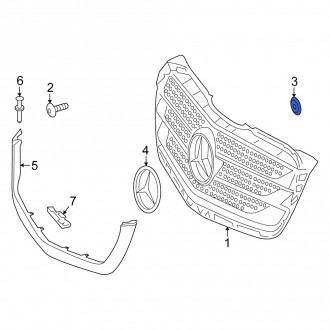 Mercedes Sprinter Replacement Grilles | Moldings, Brackets - CARiD.com