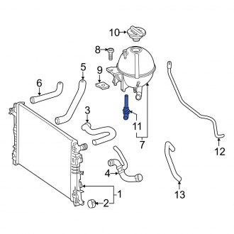 Mercedes Sprinter OEM Engine Cooling Parts | Radiators, Fans — CARiD.com