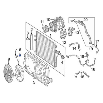 Mercedes Sprinter A/C Condenser Fan Assemblies & Parts — CARiD.com