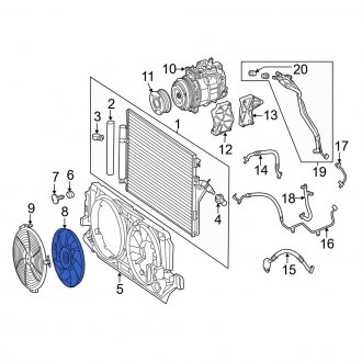 Mercedes Sprinter A/C Condenser Fan Assemblies & Parts — CARiD.com